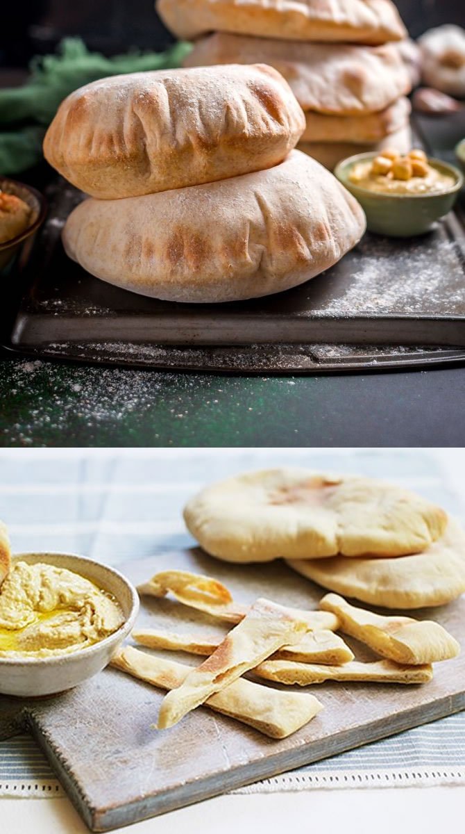 Receita de pão sírio na Frigideira Receita de pão sírio na Frigideira